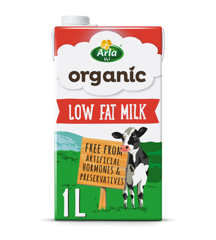 Arla Organic Low Fat 200ml | Arla Foods
